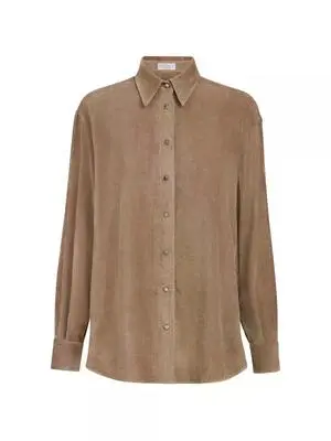 Brunello Cucinelli Corduroy Button-down Shirt