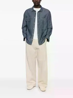 TRC Contrast-stitch Chest-pocket Shirt