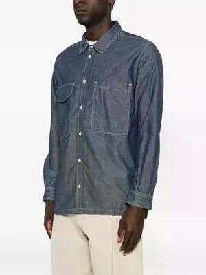 TRC Contrast-stitch Chest-pocket Shirt