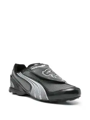 PUMA X Ahluwalia Logo-print Sneakers - Black