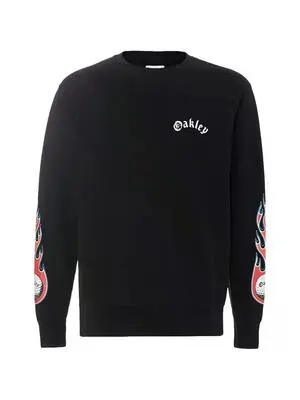 Oakley Flames Sweatshirt - Black