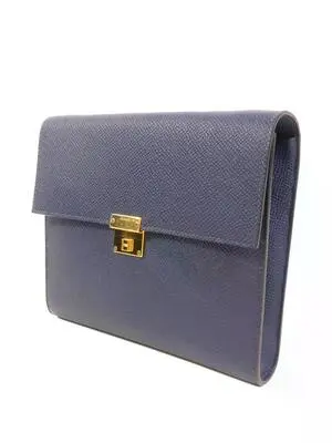 Hermès Clic 16 Shoulder Bag - Blue