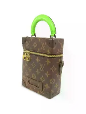 LOUIS VUITTON 2022 Vertical Box Trunk Bag - Brown