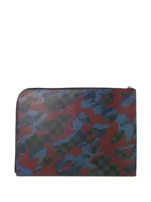LOUIS VUITTON Gm Pochette Jour Damier Graphite Clutch Bag
