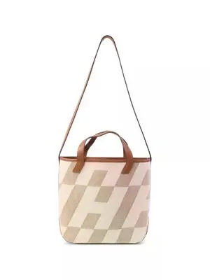 Hermès Cabas H En Biais 27 Two-way Handbag