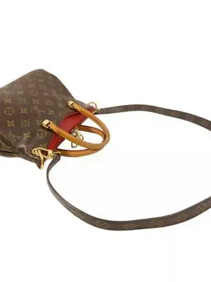 LOUIS VUITTON Bb Pallas Tote Bag - Brown