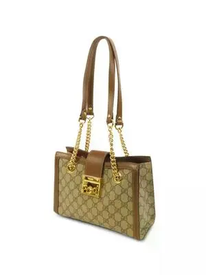 Gucci Small Padlock Gg Supreme Shoulder Bag