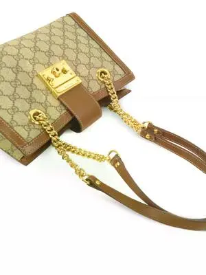 Gucci Small Padlock Gg Supreme Shoulder Bag