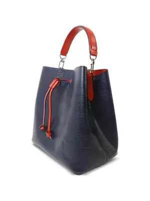 LOUIS VUITTON Epi Grained Leather Néonoé Bucket Bag - Blue