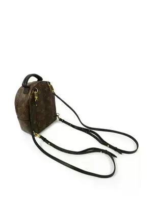 LOUIS VUITTON Mini Palm Spring Monogram Backpack - Brown