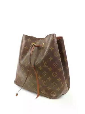 LOUIS VUITTON Monogram Bucket Bag - Brown