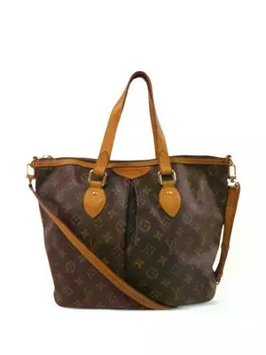 LOUIS VUITTON Palermo Monogram Tote Bag - Brown