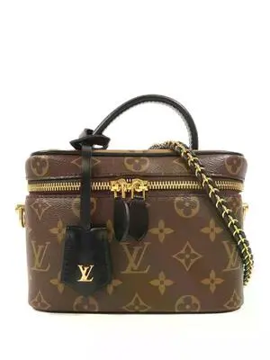 LOUIS VUITTON Vanity Pm Monogram Reverse Canvas Bag