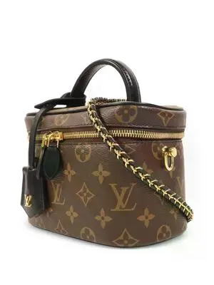 LOUIS VUITTON Vanity Pm Monogram Reverse Canvas Bag