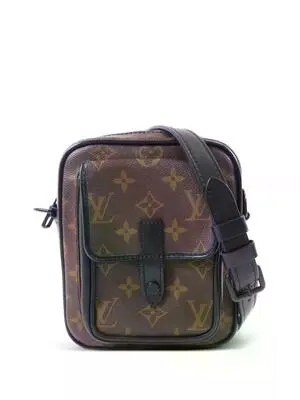 LOUIS VUITTON Macassar Christopher Shoulder Bag