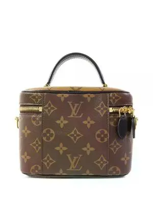 LOUIS VUITTON Vanity Monogram Reverse Handbag - Brown