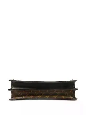 LOUIS VUITTON Trunk Reverse Monogram Clutch Bag - Brown