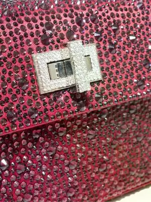 GEDEBE Crystal-embellished Chain-handle Tote Bag