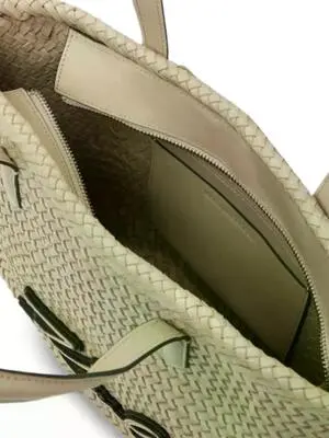 Karl Lagerfeld K/signature Woven Tote Bag