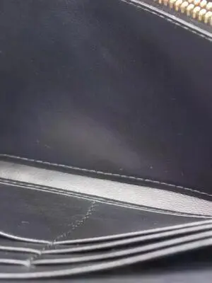 Prada 2010s Velluto Ricamo Bi-fold Wallet