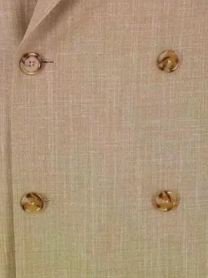 LARDINI Double-breasted Peak-lapel Blazer