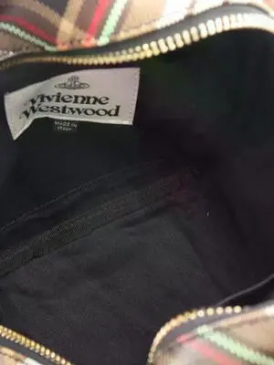 VIVIENNE WESTWOOD Tartan Print Backpack