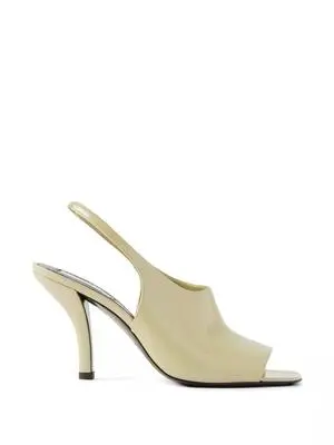 TOTEME TOTEME Contour Naplack Slingback Sandals Neutrals