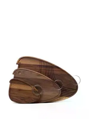 WOODSEA Bird-shape Carved-detail Serving Board