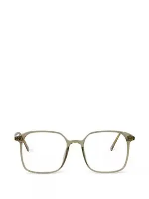 Valentino Garavani Geometric-frame Eyeglasses - Green