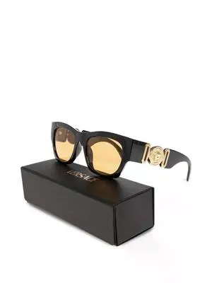 Versace Medusa Biggie Rectangle Sunglasses