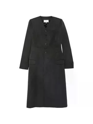 MAISON MARGIELA Four-stitch Single-breasted Coat - Grey