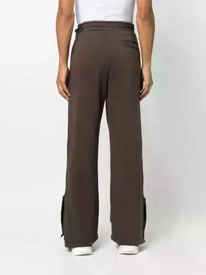 DIESEL® P-toppal Logo-embroidered Wide-leg Track Pants