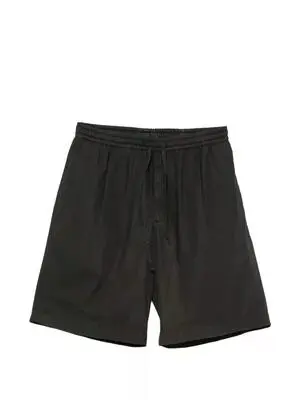 MICHAEL COAL Drawstring-fastening Shorts - Black