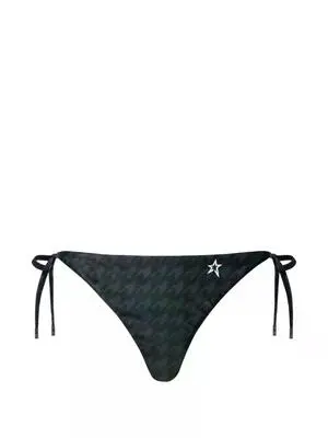 Perfect Moment Salinas Houndstooth Bikini Bottoms - Black