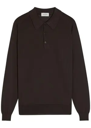 John Smedley Slim Fit Polos For Men