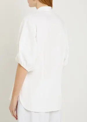 Stella McCartney Balloon Sleeve Cotton Shirt