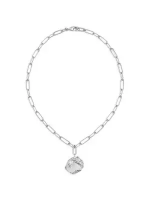 YOJ Mao Chain Necklace - Silver
