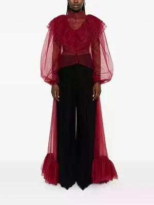 DUNESI Camilla Ruffled Blouse