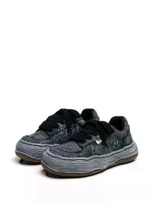 Mihara Yasuhiro Oliver Og Graffiti-print Chunky Sneakers