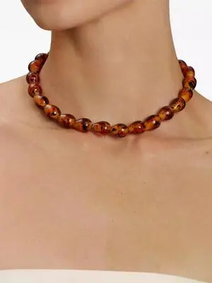 NIALAYA JEWELRY Beaded Amber Necklace