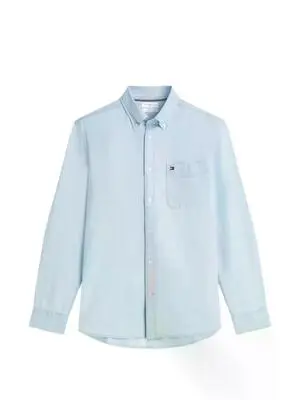 Tommy Hilfiger Button-down Chest-pocket Shirt - Blue