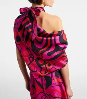 Emilio Pucci Iride Silk Twill Scarf - Multicoloured