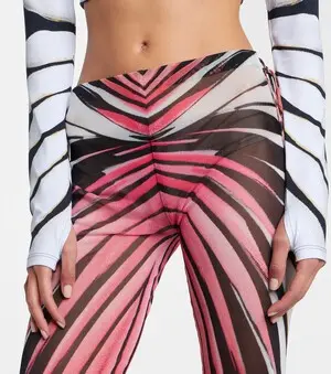 Roberto Cavalli Printed Crop Top