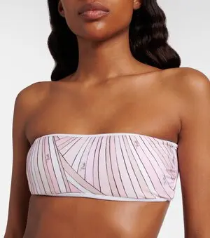 Emilio Pucci Iride Bikini Top
