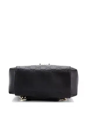 Gucci Padlock Ssima Leather Mini Backpack