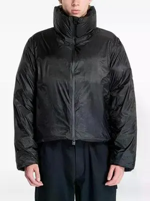 Rains High-neck Puffer Jacket With Ripstop Texture