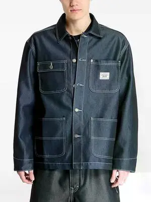 Guess Contrast-stitch Denim Chore Jacket