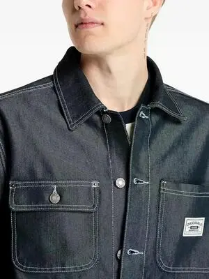 Guess Contrast-stitch Denim Chore Jacket