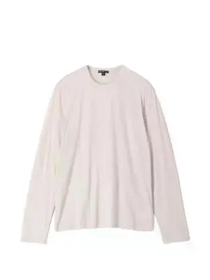 JAMES PERSE Luxe Lotus Long-sleeve T-shirt - Silver