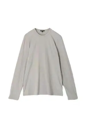 JAMES PERSE Luxe Lotus Long-sleeve T-shirt - Grey